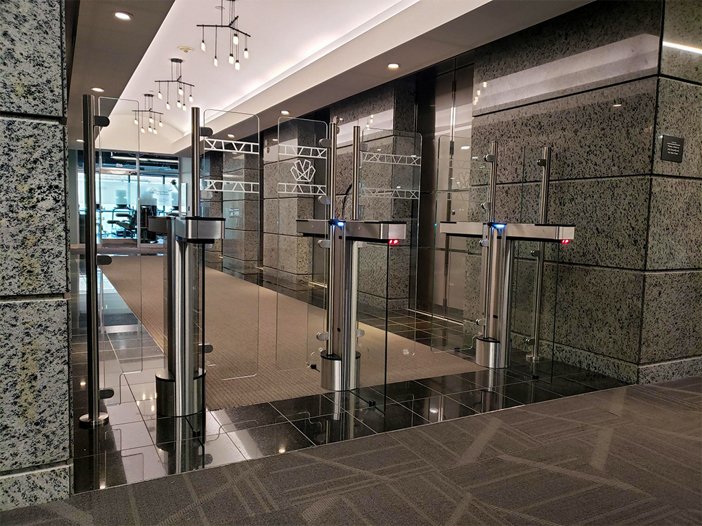 Full Height Turnstile Gate | Fastlane Glassgate 300