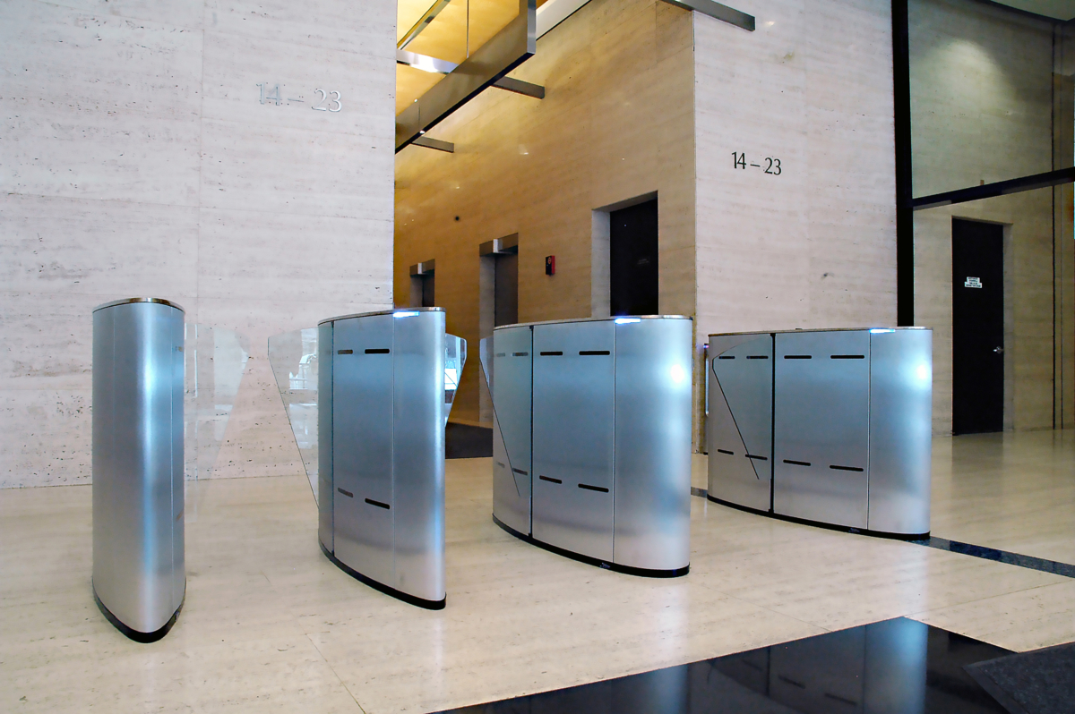 Security Turnstiles | Fastlane Glasswing | Smarter Security